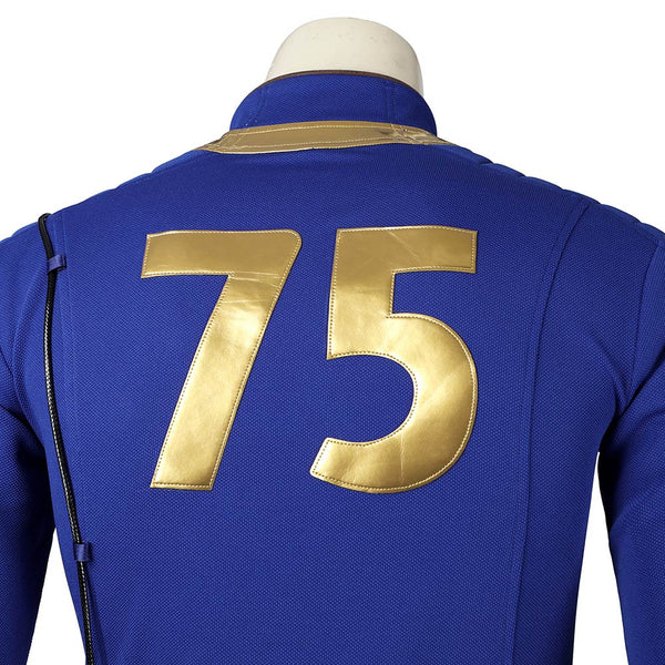 Tv Fallout Vault 75 Dweller Blue Jumpsuit Cosplay Costume Outfits Hall Trendsincosplay