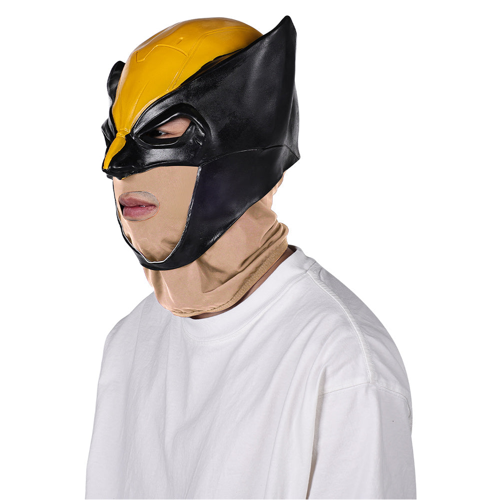 Deadpool & Wolverine 2024 Wolverine Mask Cosplay Latex Masks Helmet Ma ...