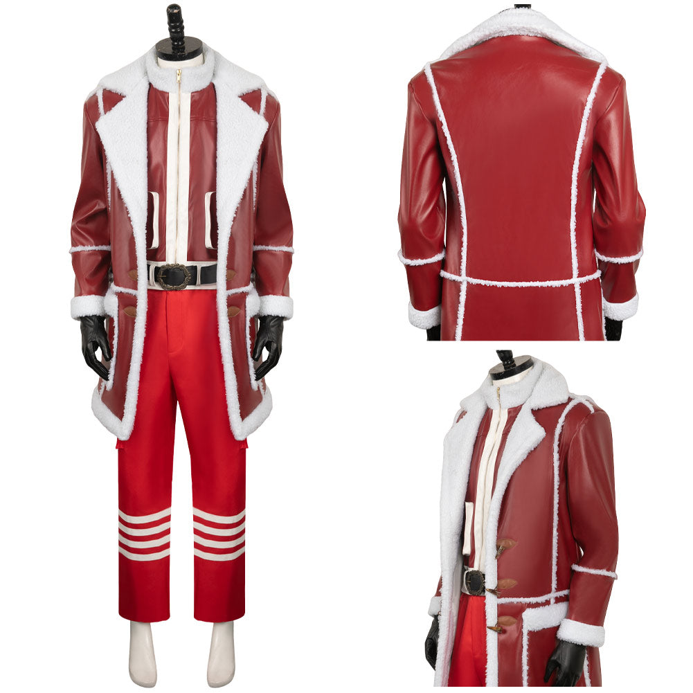 Movie Red One Santa Claus Christmas Cosplay Costume Outfits Halloween ...