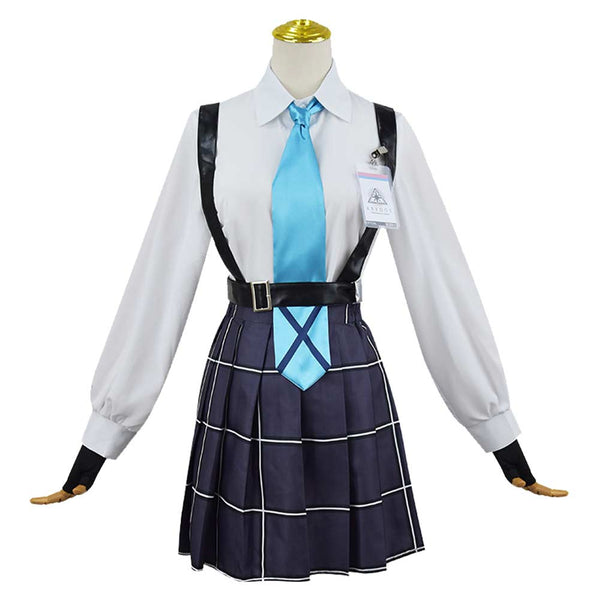 Blue Archive The Animation Takanashi Hoshino Women Blue Uniform Dress ...