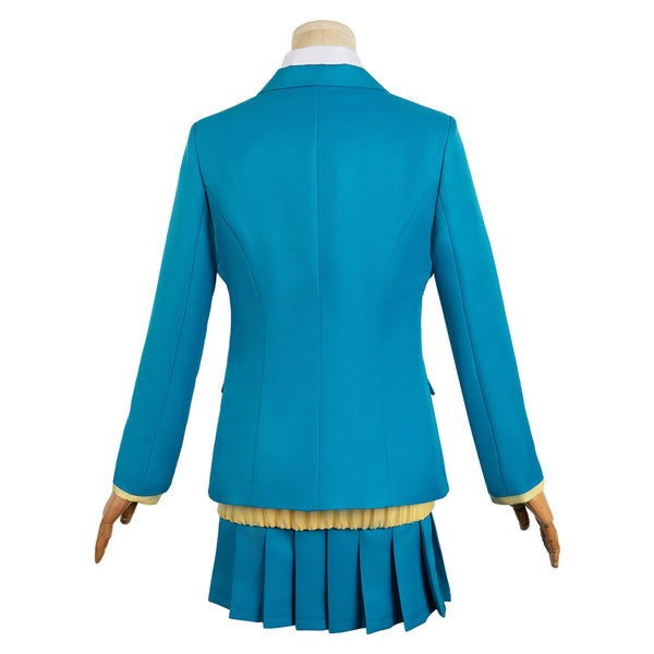 Anime Blue Box Kano Chinatsu Women Blue Uniform Dress Cosplay Costume ...