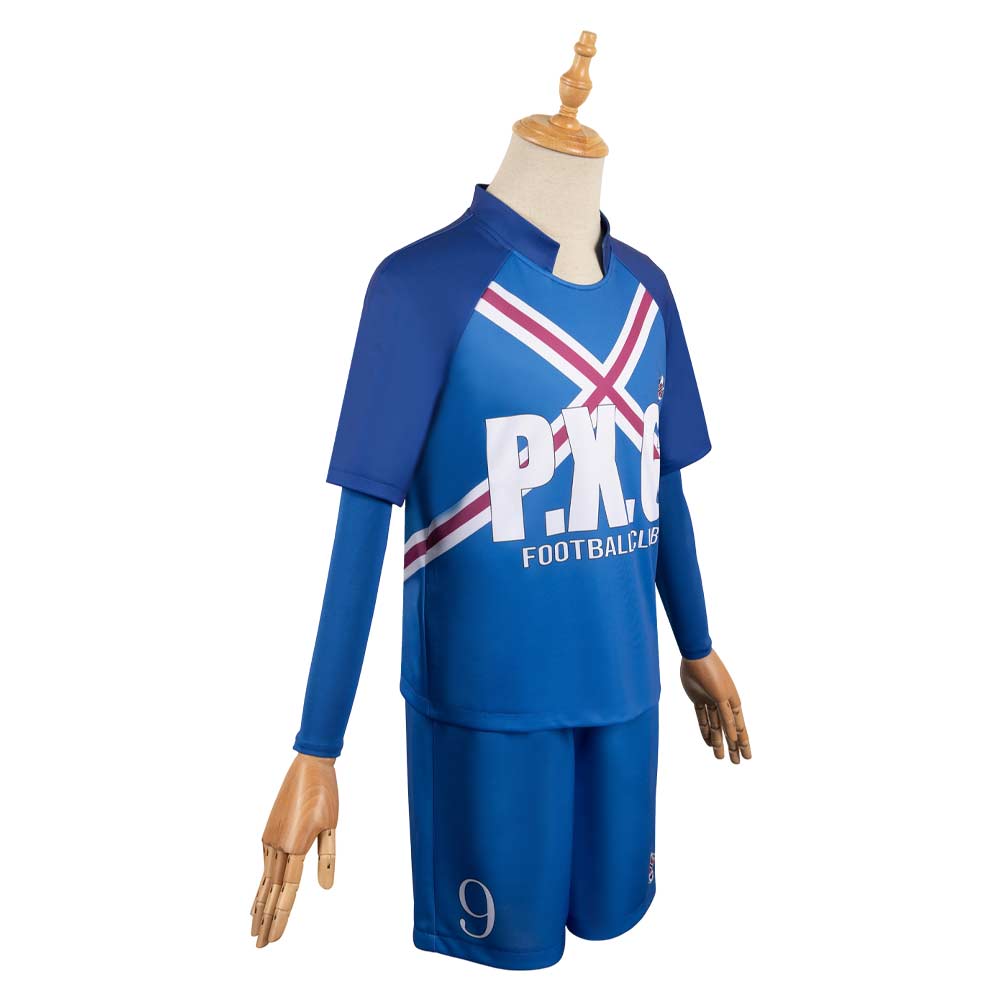 Blue Lock Rin Itoshi Blue Team Uniform Cosplay Costume Outfits Hallowe ...