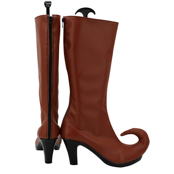 Anime One Piece Charlotte Perospero Cosplay Shoes Boots Halloween Cost ...