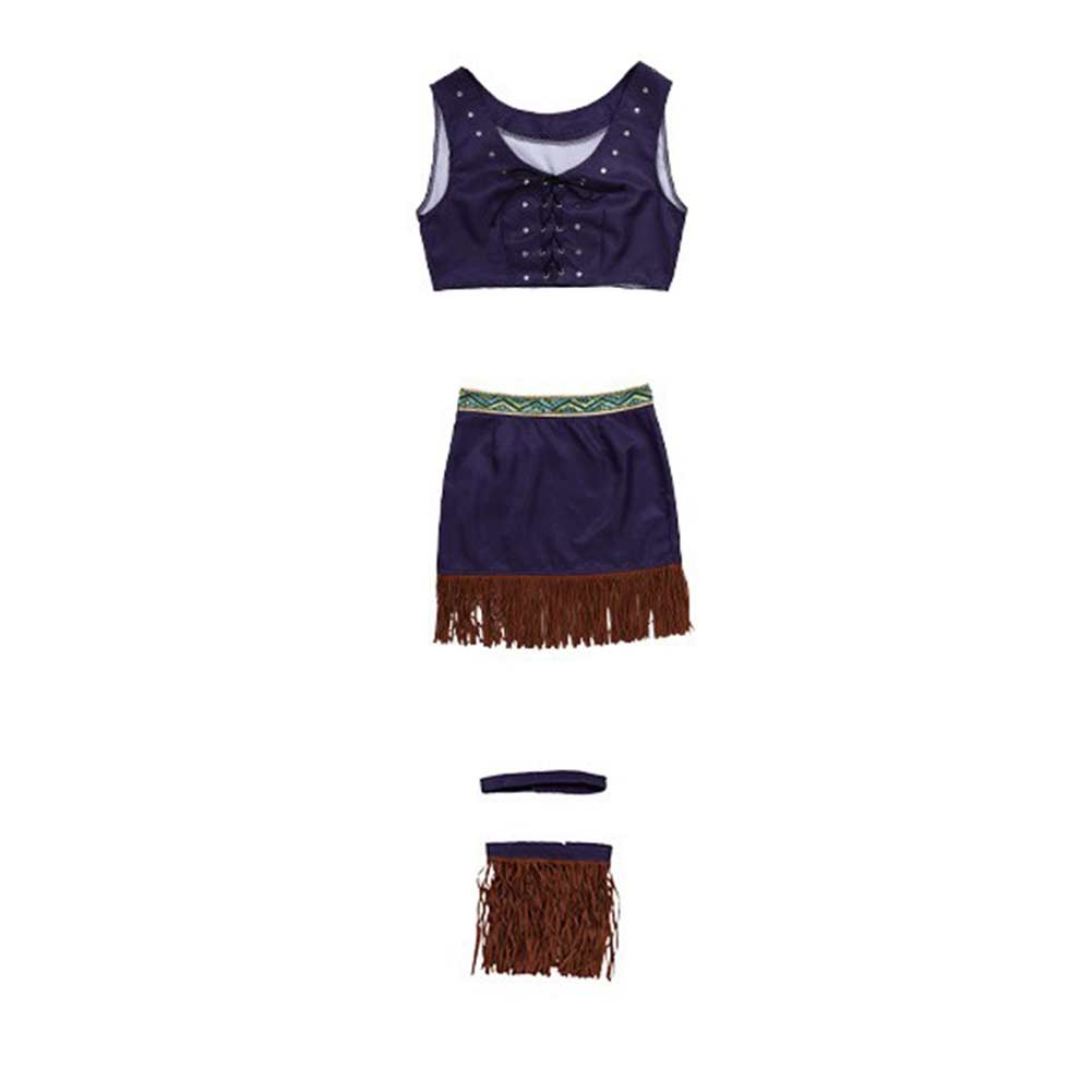 One Piece Nico Robin Women Blue Dress Set Cosplay Costume Outfits Hall ...