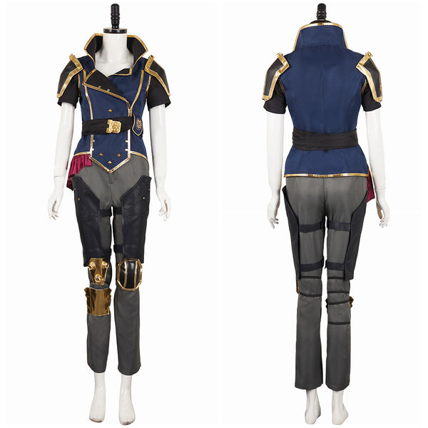 Vi An Cosplay Forfheidhmithe Piltover Arcane Season2 Vi Costume