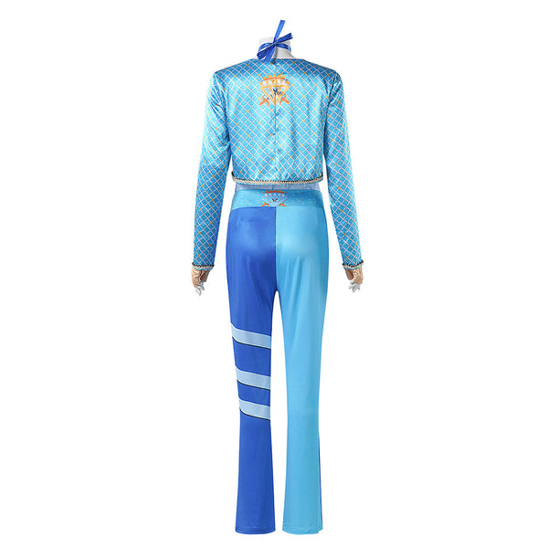 Chloe Charming Women Blue Outfit Cosplay Costume Outfits Halloween Car ...