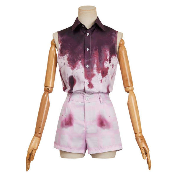 Companion (2025) Iris Women Pink Bloody Outfit Cosplay Costume Outfits ...