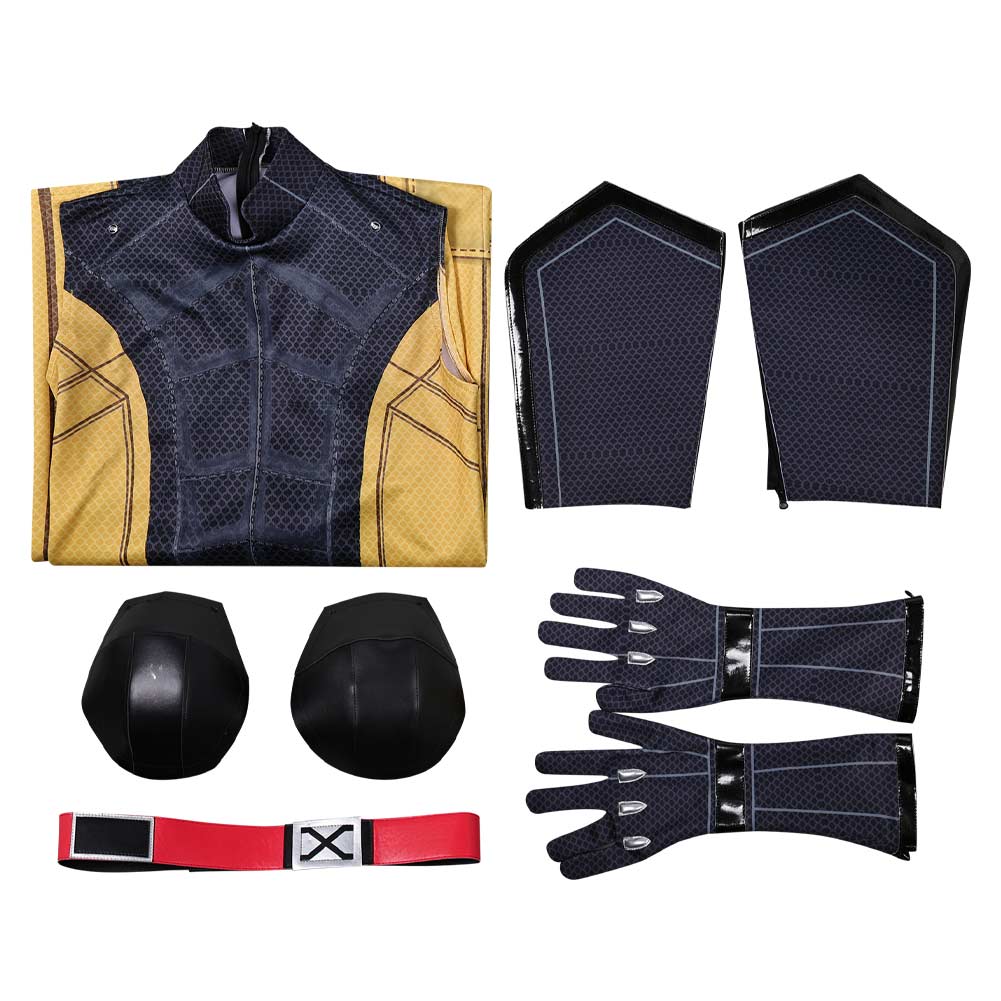 Deadpool & Wolverine 2024 Wolverine Black Outfit Cosplay Costume Outfi ...