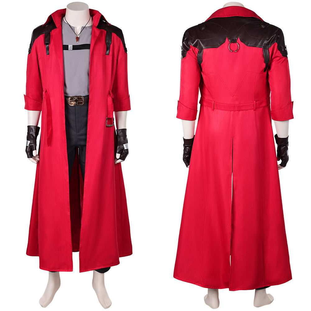 Devil May Cry Dante Red Outfit Cosplay Costume Outfits Halloween Carni ...