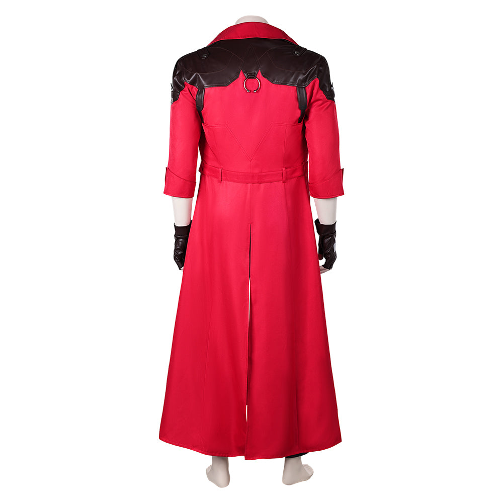 Devil May Cry Dante Red Outfit Cosplay Costume Outfits Halloween Carni ...