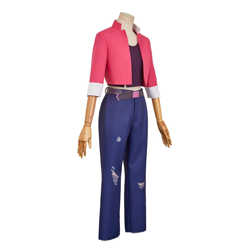 Dispatch Invisigal Courtney Outfits Cosplay Costume Women Outfit Hallo ...