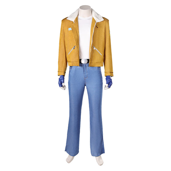 Fatal Fury: City of the Wolves Terry Bogard Yellow Outfit Cosplay Cost ...