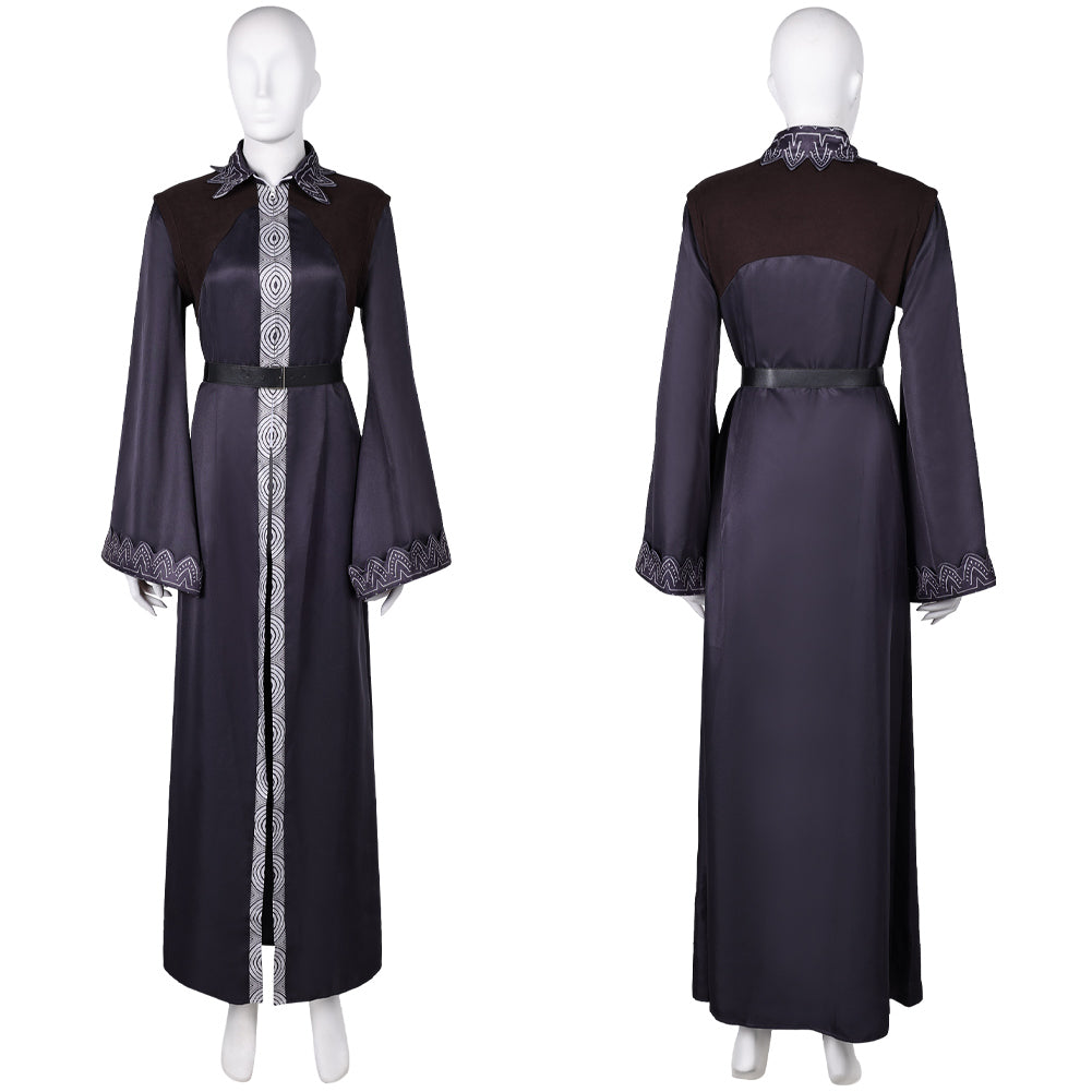 Game Dragon's Dogma Raksha Women Purple Robe Cosplay Costume Outfits H ...