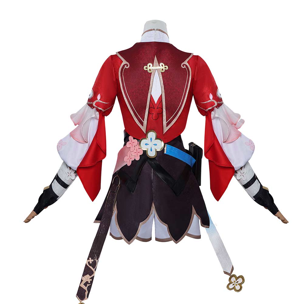 Game Honkai: Star Rail March 7th Women Red Dress Outfit Cosplay Costum ...
