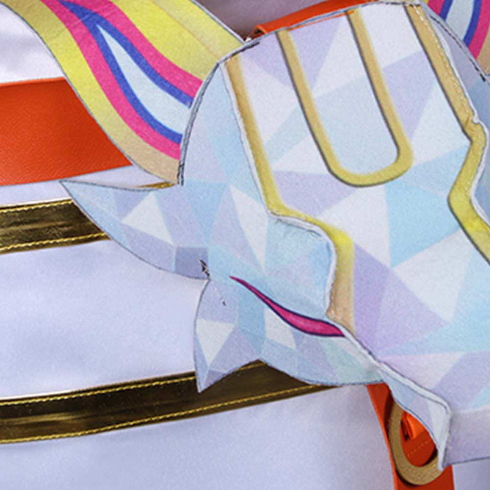 Game League of Legends Yone White Outfit Cosplay Costume Outfits Hallo ...