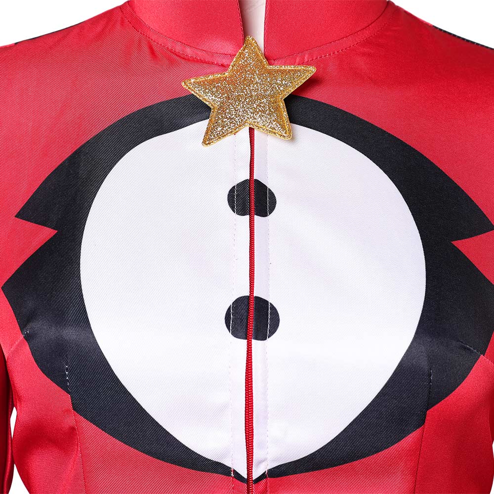Helluva Boss Hazbin Hotel Vassago Women Black Outfit Cosplay Costume O ...