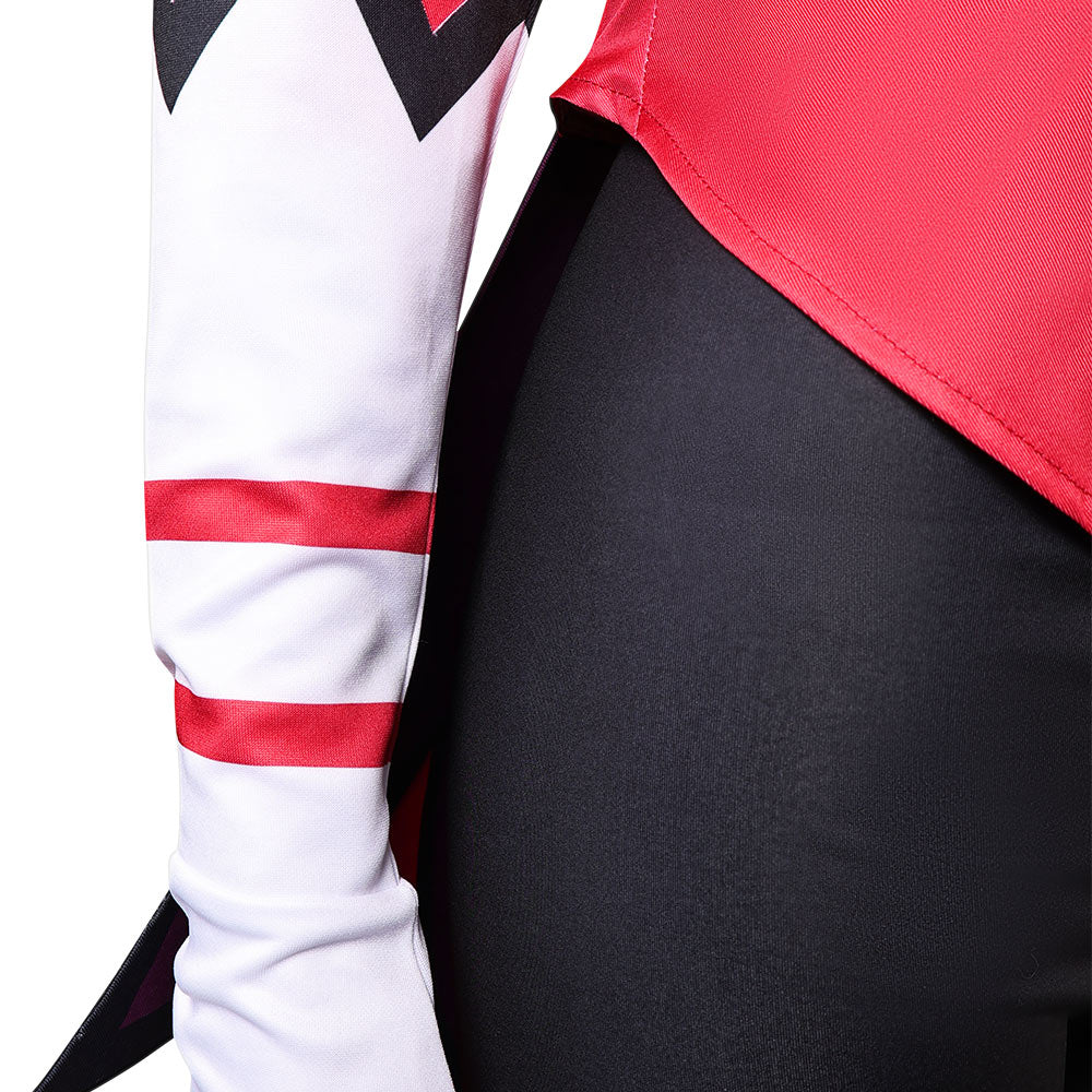 Helluva Boss Hazbin Hotel Vassago Women Black Outfit Cosplay Costume O ...
