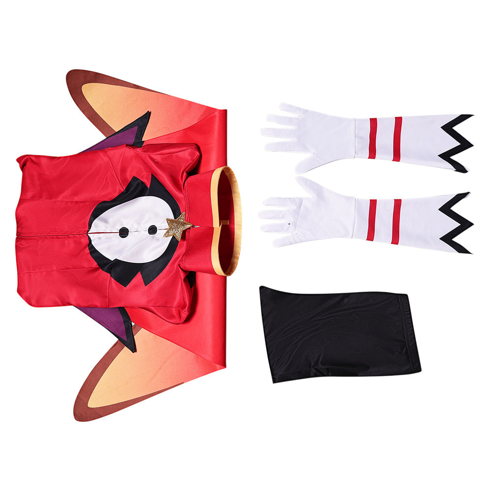 Helluva Boss Hazbin Hotel Vassago Women Black Outfit Cosplay Costume O ...