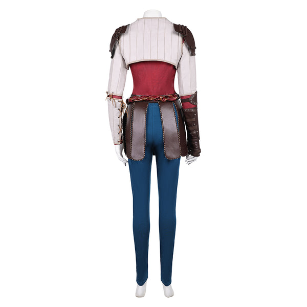 How to Train Your Dragon 2025 Astrid Women Red Outfit Cosplay Costume ...