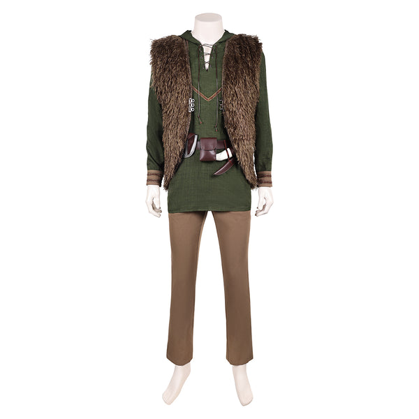 How to Train Your Dragon 2025 Hiccup Brown Outfit Cosplay Costume Outf ...