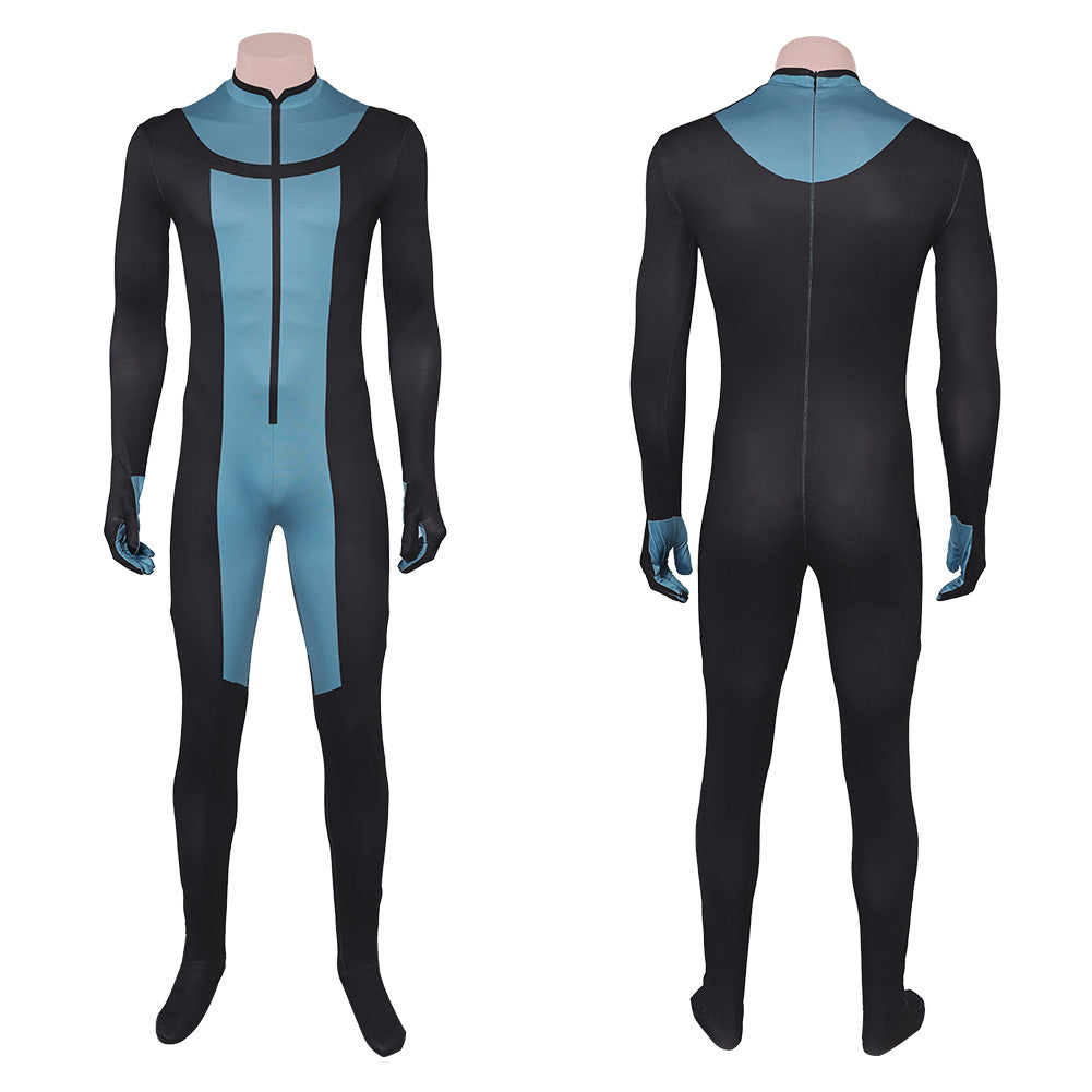 Invincible Mark Grayson Black Jumpsuit Combat Suit Cosplay Costume Out ...