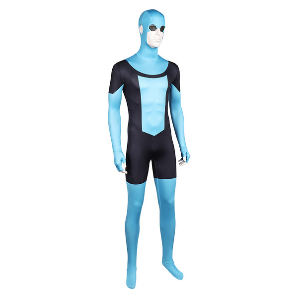 Invincible Mark Grayson Blue And Black Jumpsuit Cosplay Costume Outfit ...