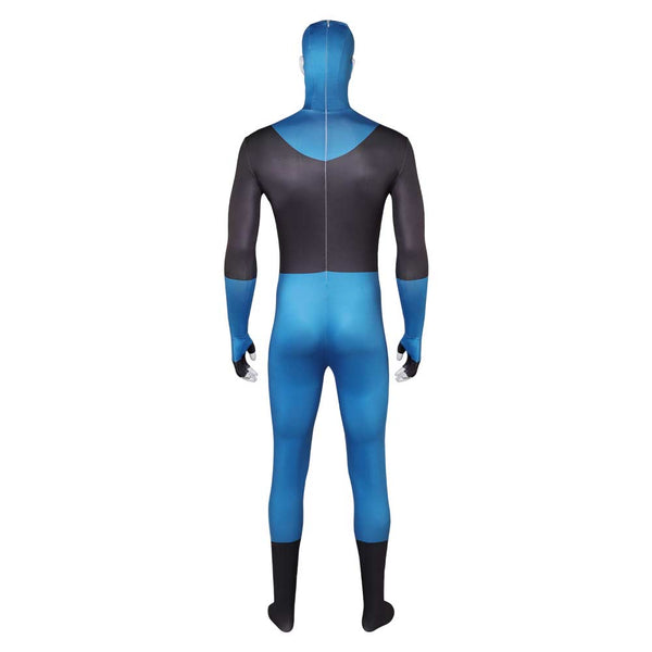Invincible Mark Grayson Blue Jumpsuit Cosplay Costume Outfits Hallowee ...