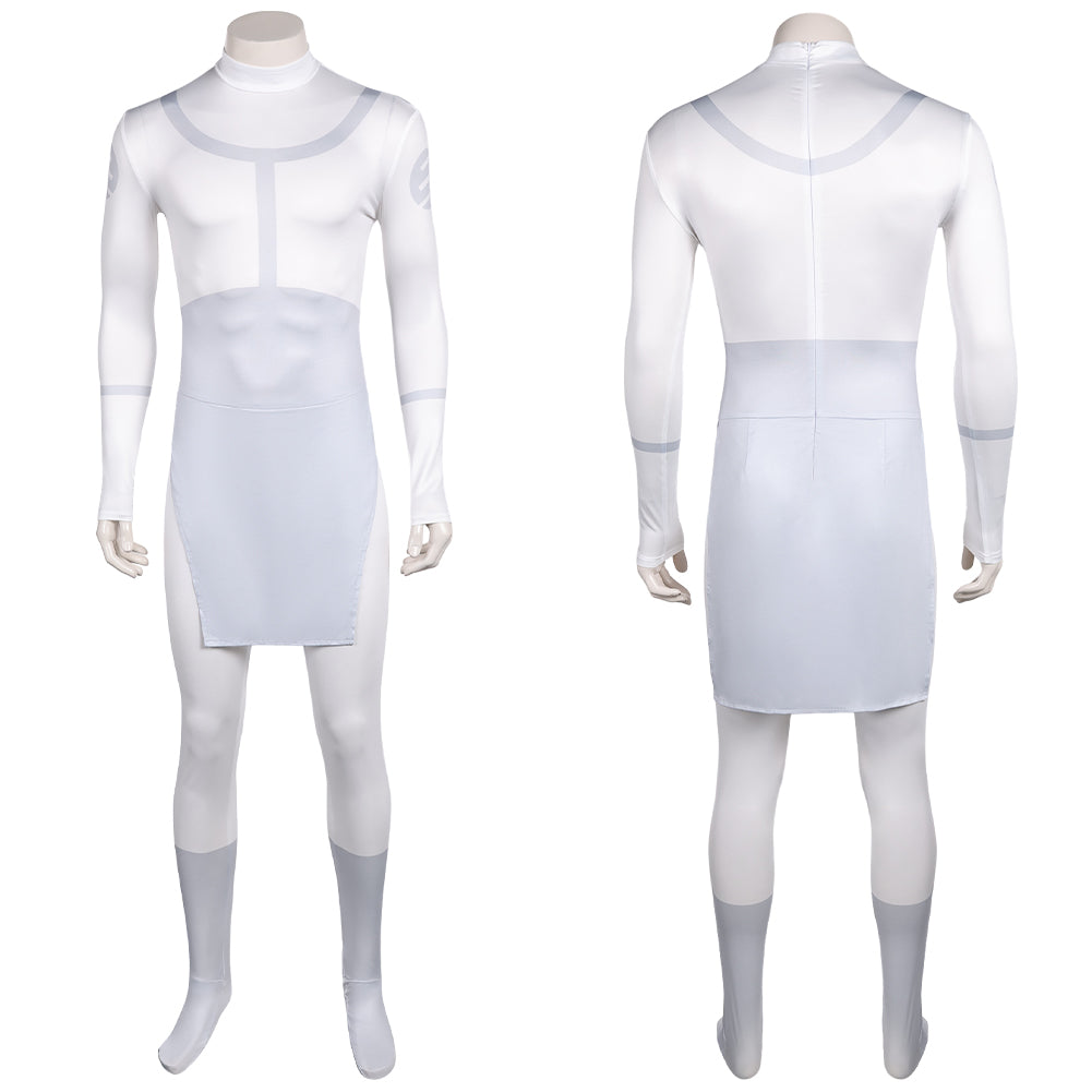 Invincible Mark Grayson White Jumpsuit Cosplay Costume Outfits Hallowe ...