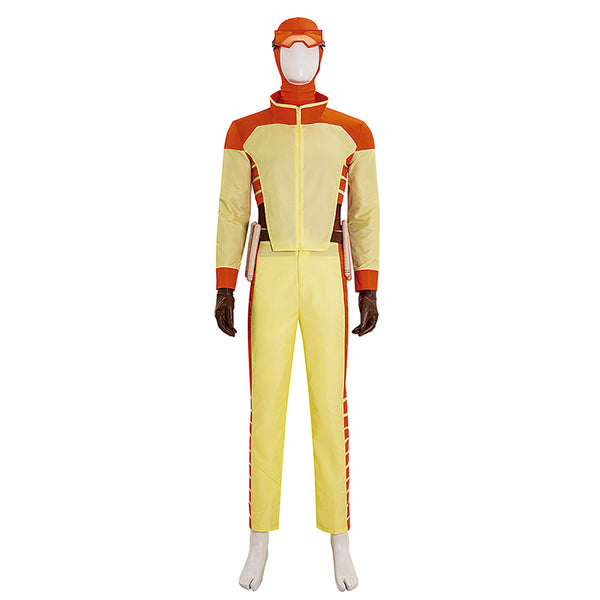 Invincible Rex Splode Yellow Outfit Cosplay Costume Outfits Halloween ...