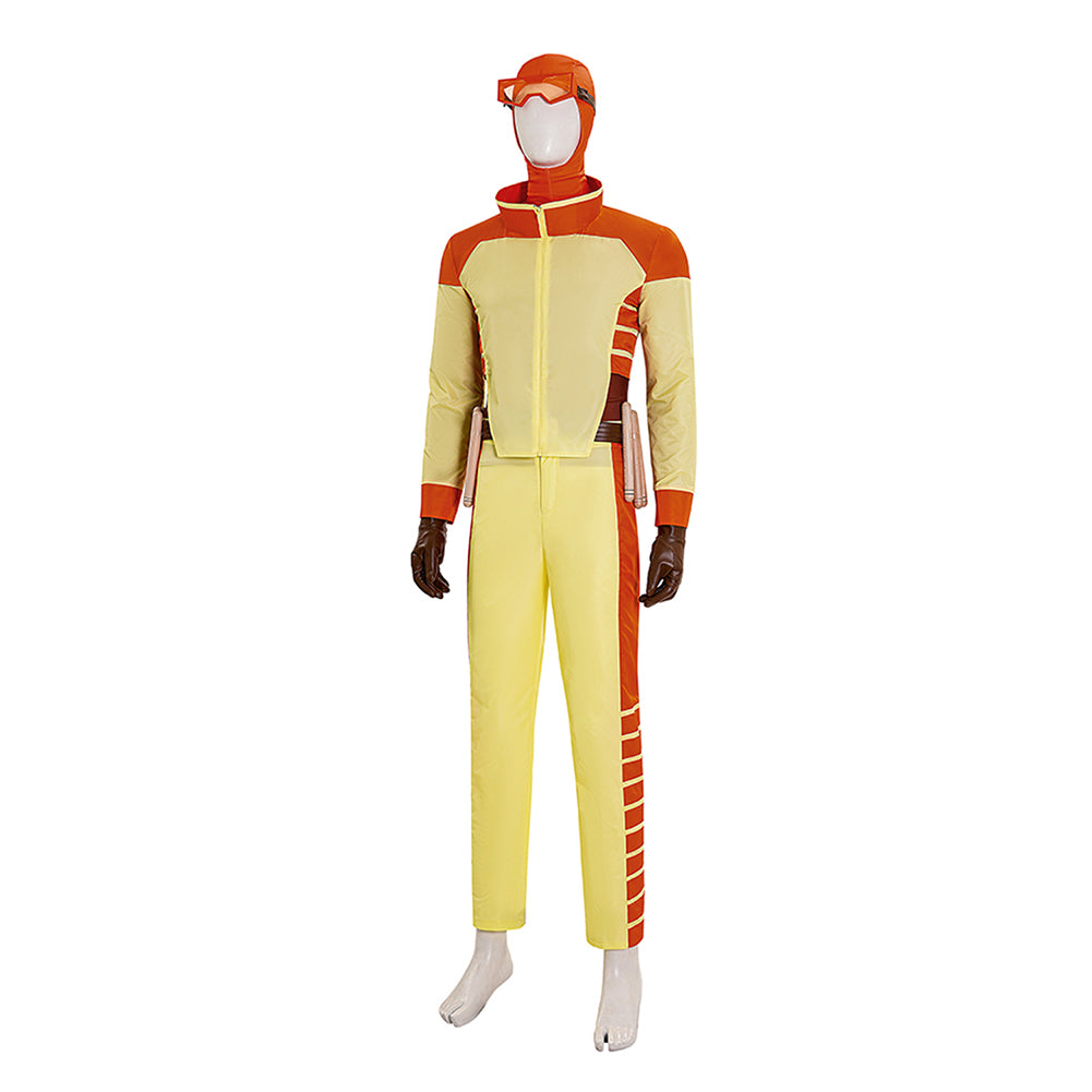 Invincible Rex Splode Yellow Outfit Cosplay Costume Outfits Halloween ...