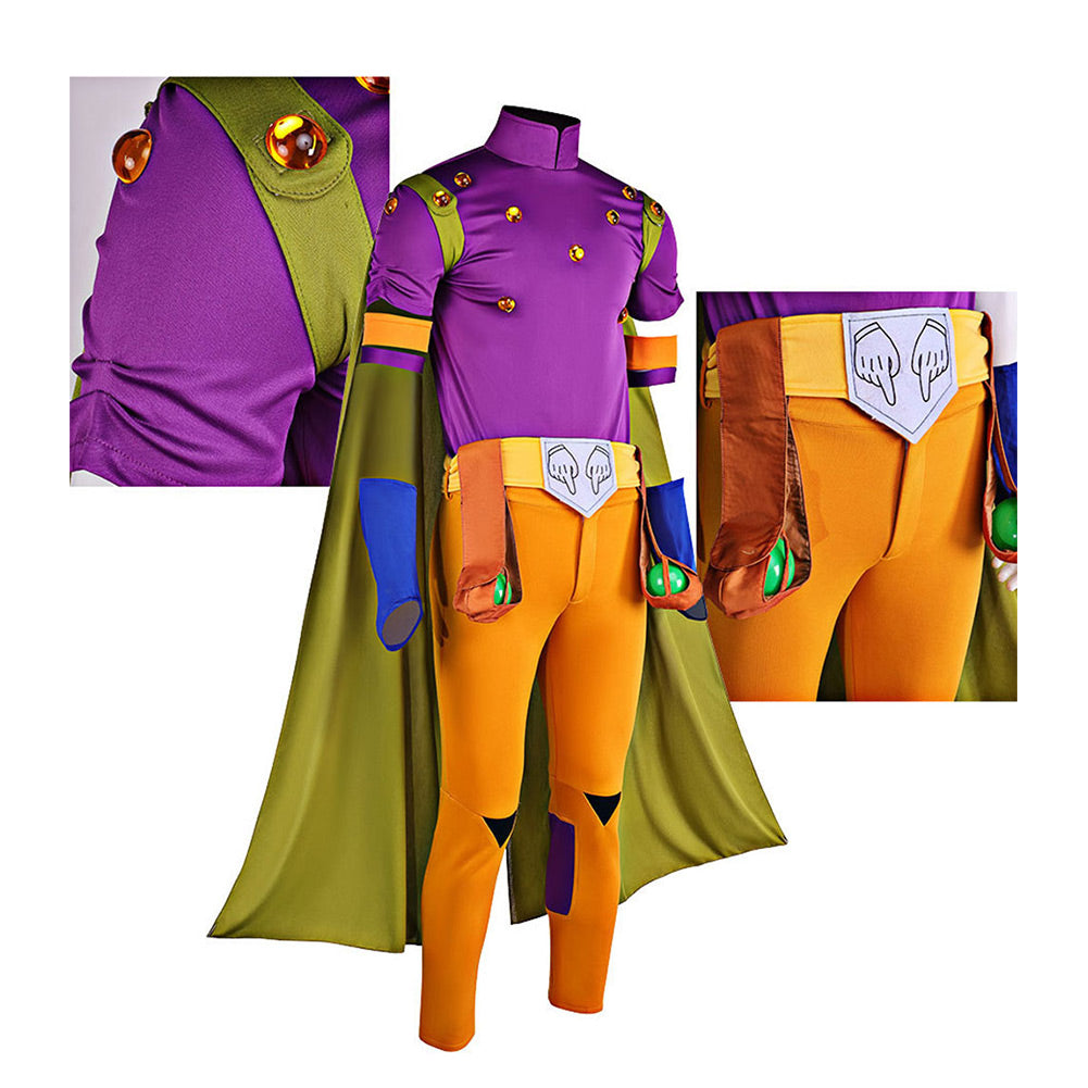 JoJo‘s Bizarre Adventure Gyro Zeppeli Outfit Cosplay Costume Outfit Ha ...