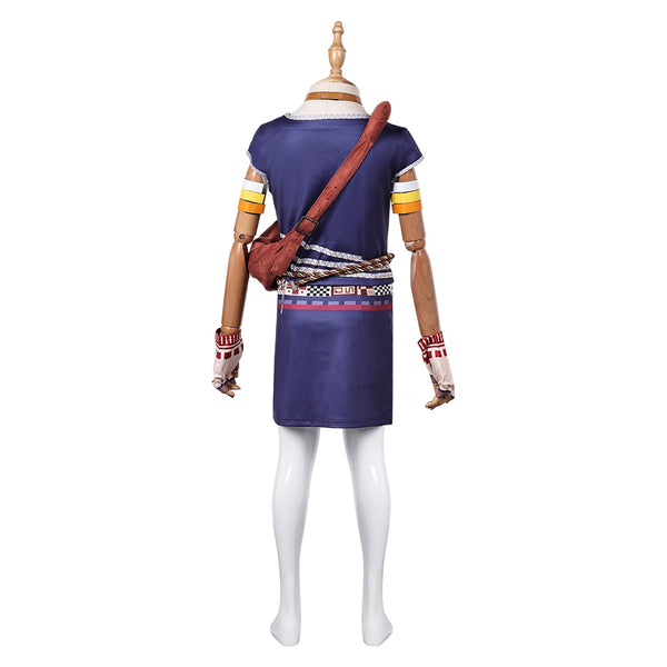 Kayara (2025) Kayara Kids Children Blue Outfit Cosplay Costume Outfits ...