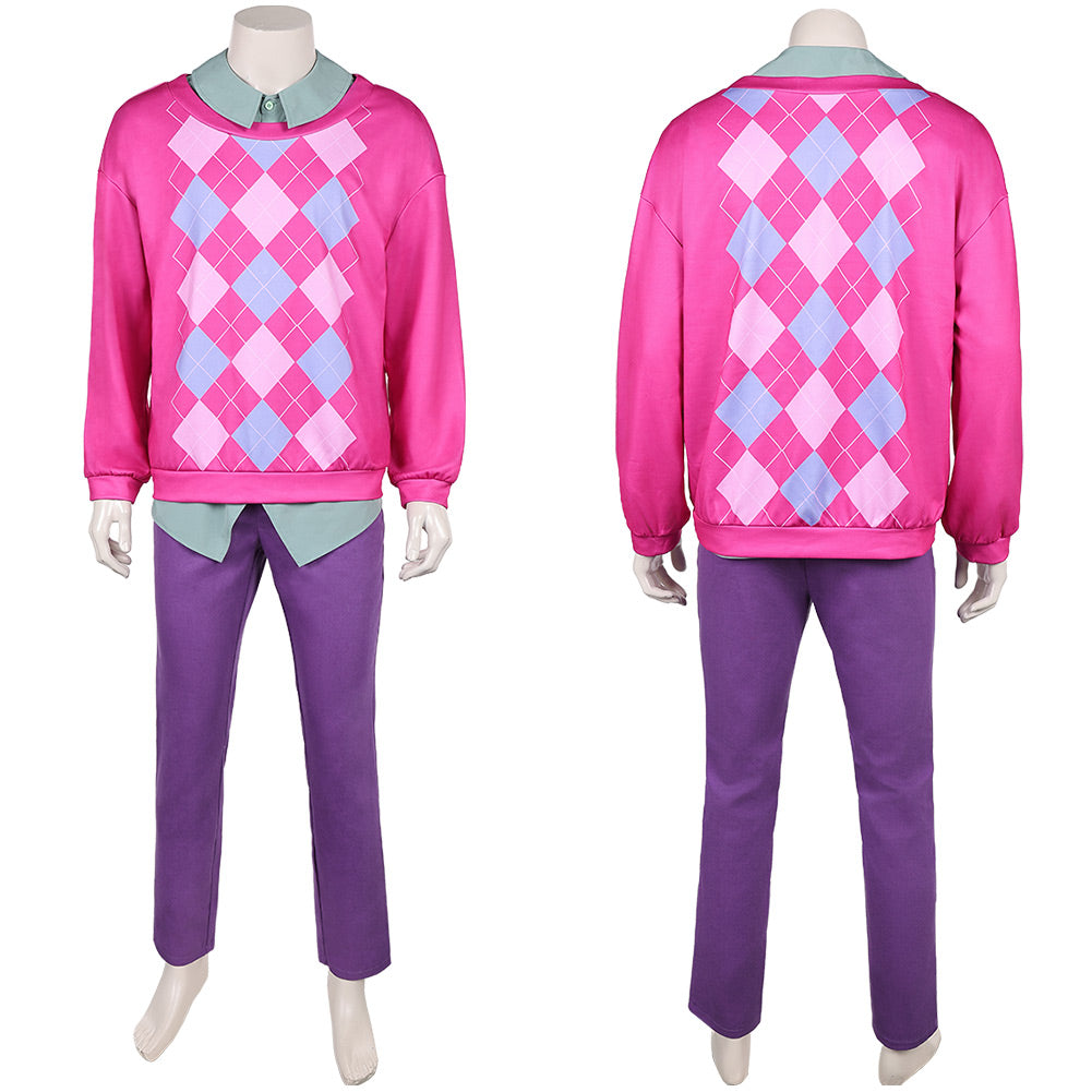 KPop Demon Hunters Baby Saja Pink Suit Cosplay Costume Outfits Hallowe ...