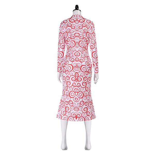 Mars Attacks Martian Girl Women Pink Dress Cosplay Costume Outfits Hal ...