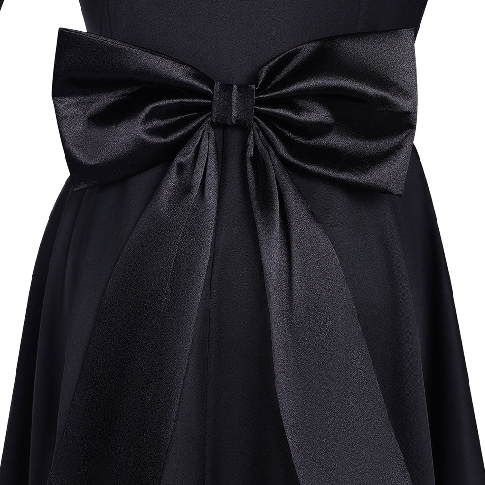 May I Ask for One Final Thing Scarlet El Vandimion Women Black Dress C ...