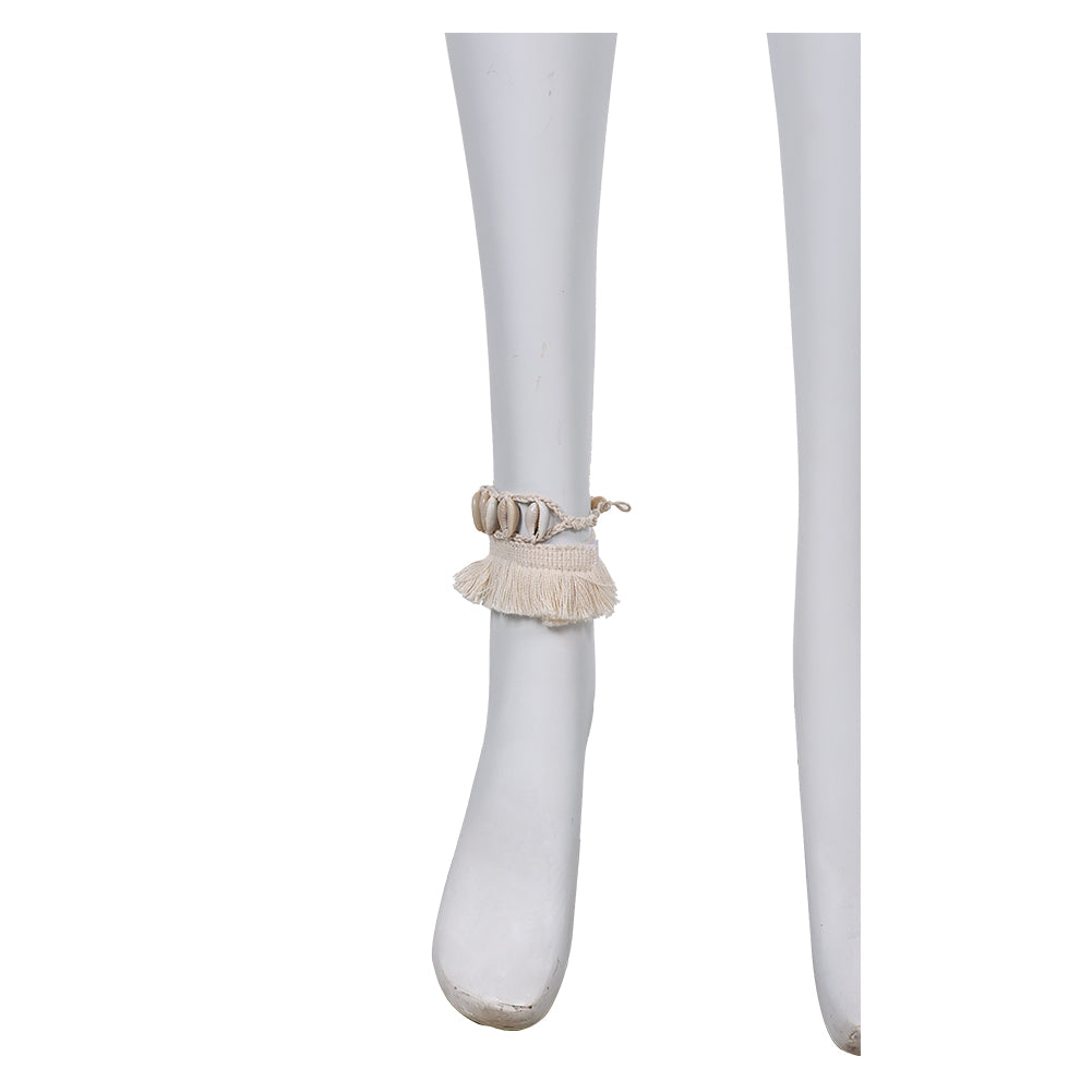 Moana 2 (2024) Moana Cosplay Ankle Bracelet Halloween Carnival Costume ...