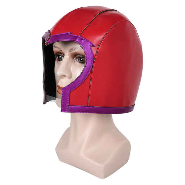 Movie 2024 Magneto Red Headgear Cosplay Accessories Party Carnival Hal ...