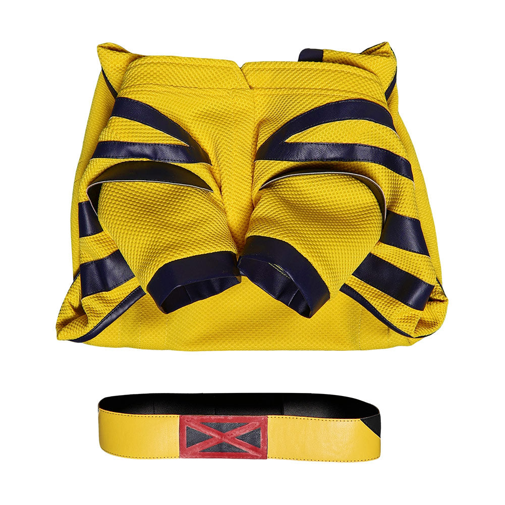 Movie Deadpool & Wolverine 2024 Dog Pool Pet Costume Yellow Dog Clothe ...