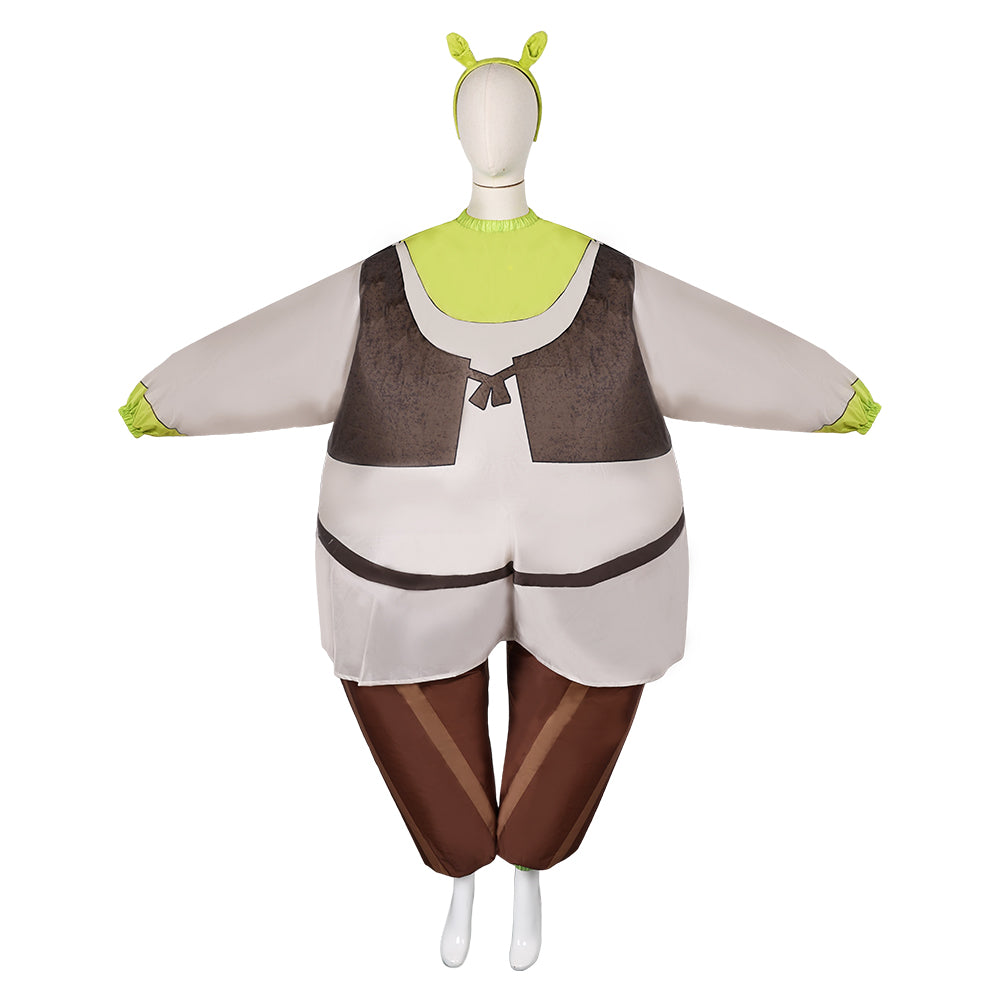 Movie Shrek Shrek Inflatable Full Body Suit Cosplay Costume Outfits Ha ...