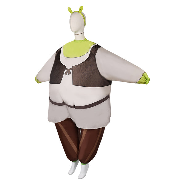 Movie Shrek Shrek Inflatable Full Body Suit Cosplay Costume Outfits Ha ...