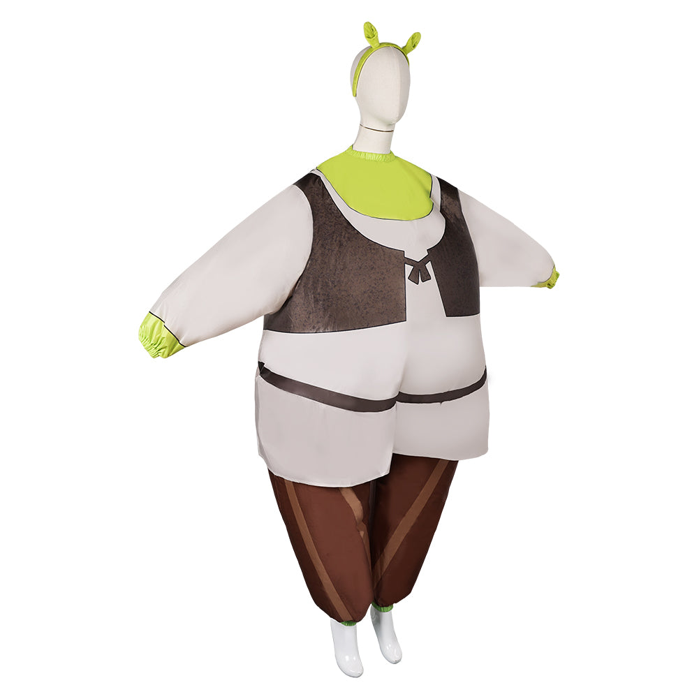 Movie Shrek Shrek Inflatable Full Body Suit Cosplay Costume Outfits Ha ...