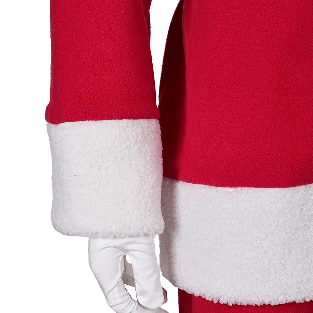 Movie Terrifier 3 (2024) Art the Clown Red Outfit With Mask Full Set C ...