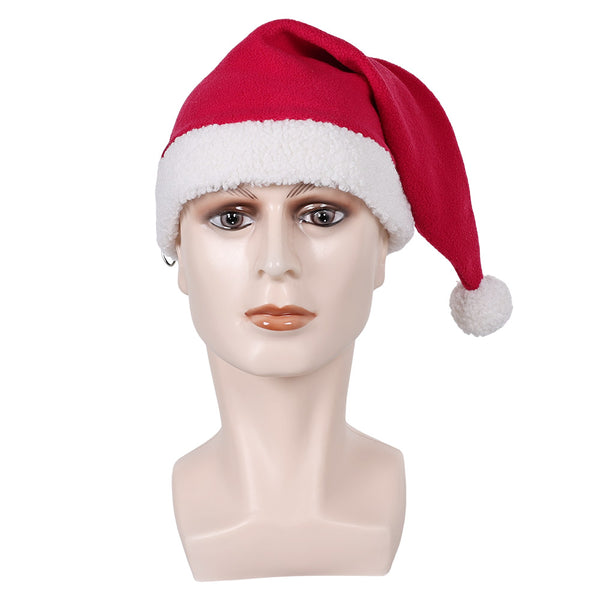 Movie Terrifier 3 (2024) Art the Clown Santa Hat Halloween Carnival Co ...