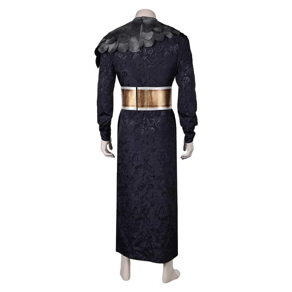 Movie The Lord of the Rings 2024 Sauron Black Outfit Cosplay Costume O ...
