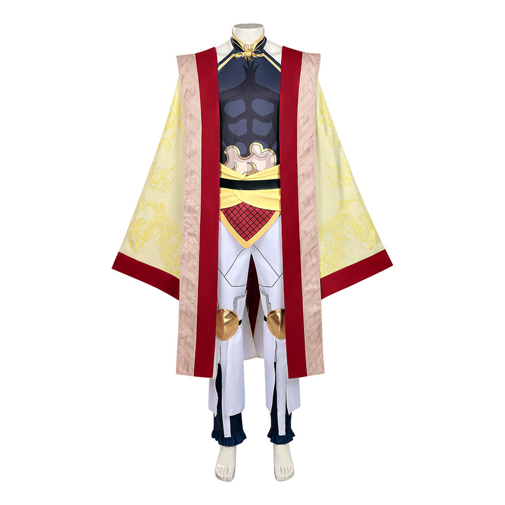 Record of Ragnarok Qin Shi Huang Outfit Cosplay Costume Outfit Hallowe ...