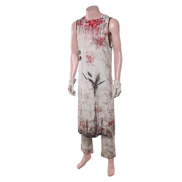 Return to Silent Hill Red Pyramid Triangle Head Cosplay Costume Outfit ...