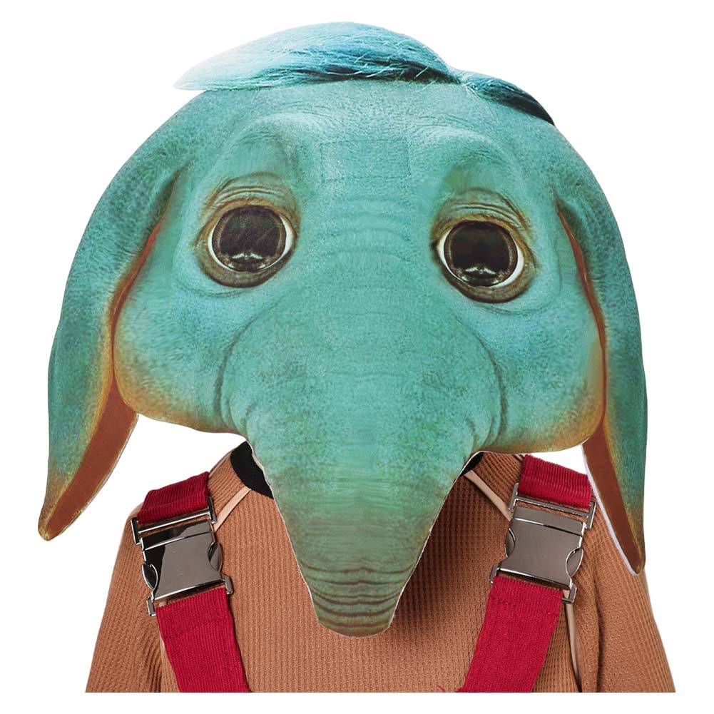 Skeleton Crew 2024 Neel Kids Children Red Outfit Cosplay Costume Outfi ...