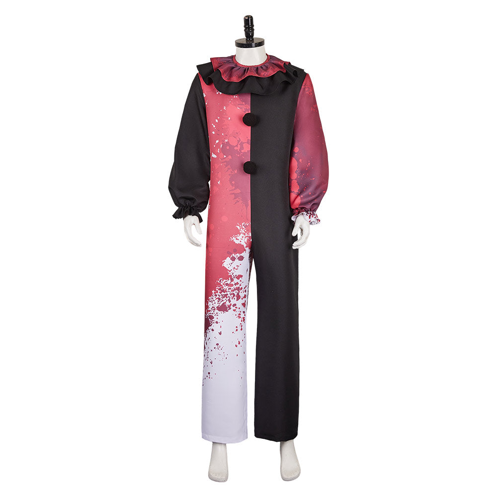 Terrifier 3 (2024) Art the Clown Bloody Jumpsuit Outfit Cosplay Costum ...