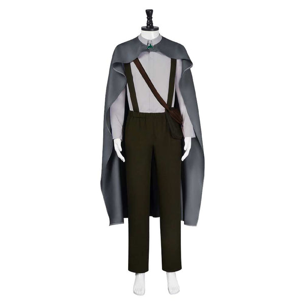 The Lord of the Rings 2024 Samwise Gamgee Gray Outfit Cosplay Costume ...