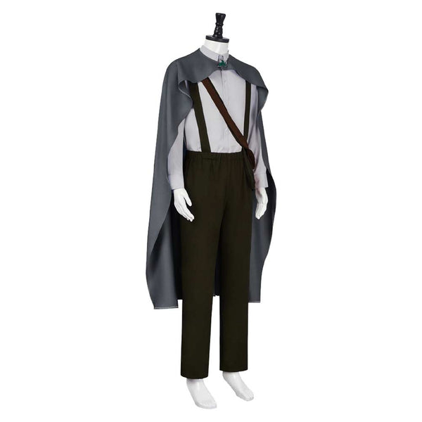 The Lord of the Rings 2024 Samwise Gamgee Gray Outfit Cosplay Costume ...